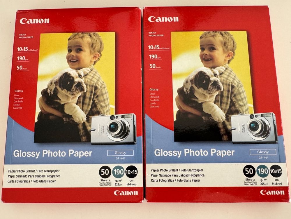 Canon Glossy Photo Paper 10x15 | Kaufen auf Ricardo