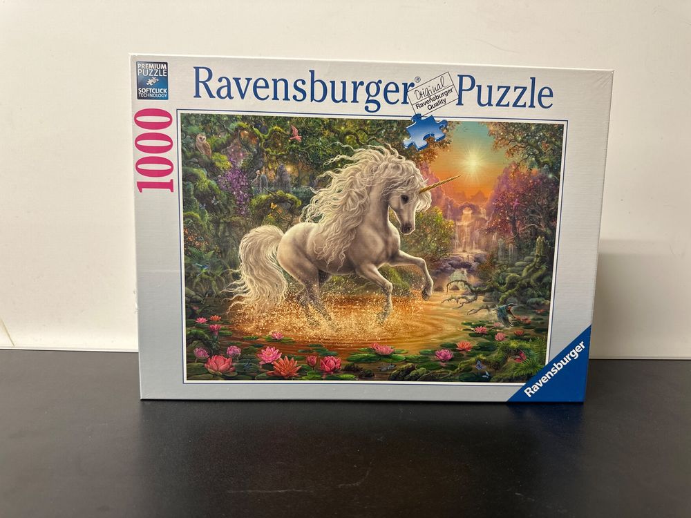 Neu Ravensburger 1000er Puzzle Einhorn (1x) | Kaufen auf Ricardo