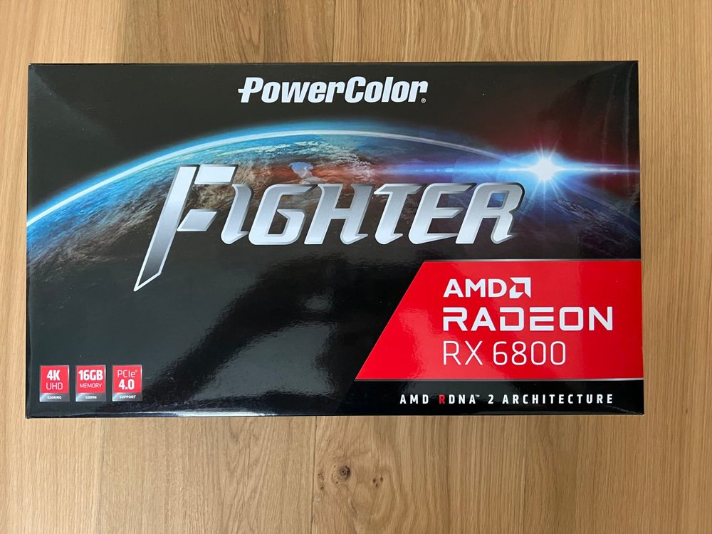 PowerColor AMD Radeon RX 6800 Fighter 16GB (Gebraucht) in Reinach für ...