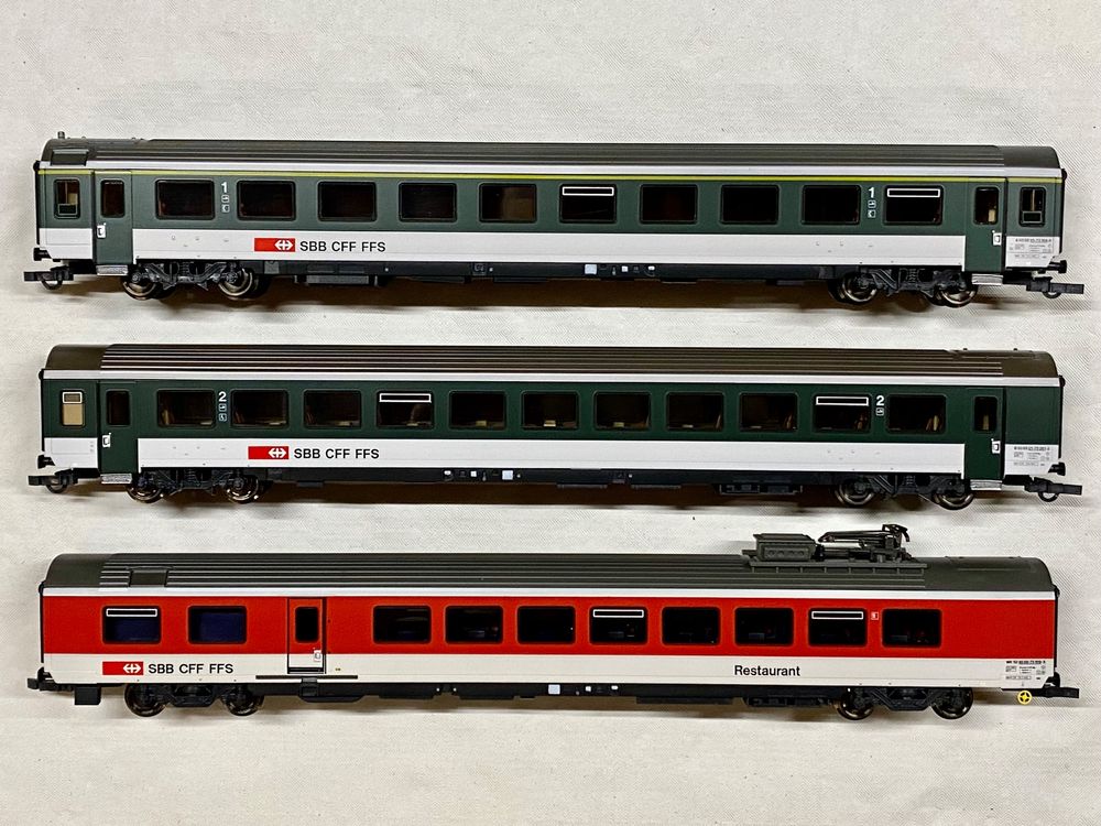 3 x Roco (H0 GS) SBB Reisezugwagen EW IV A, B und WR | Kaufen auf Ricardo