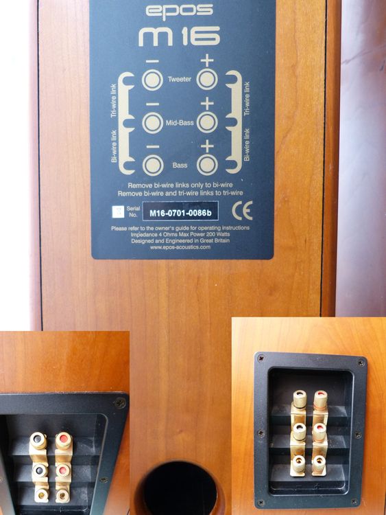 EPOS M16 Audiophiles Lautsprecher Paar * Super Sound! (Gebraucht) in ...