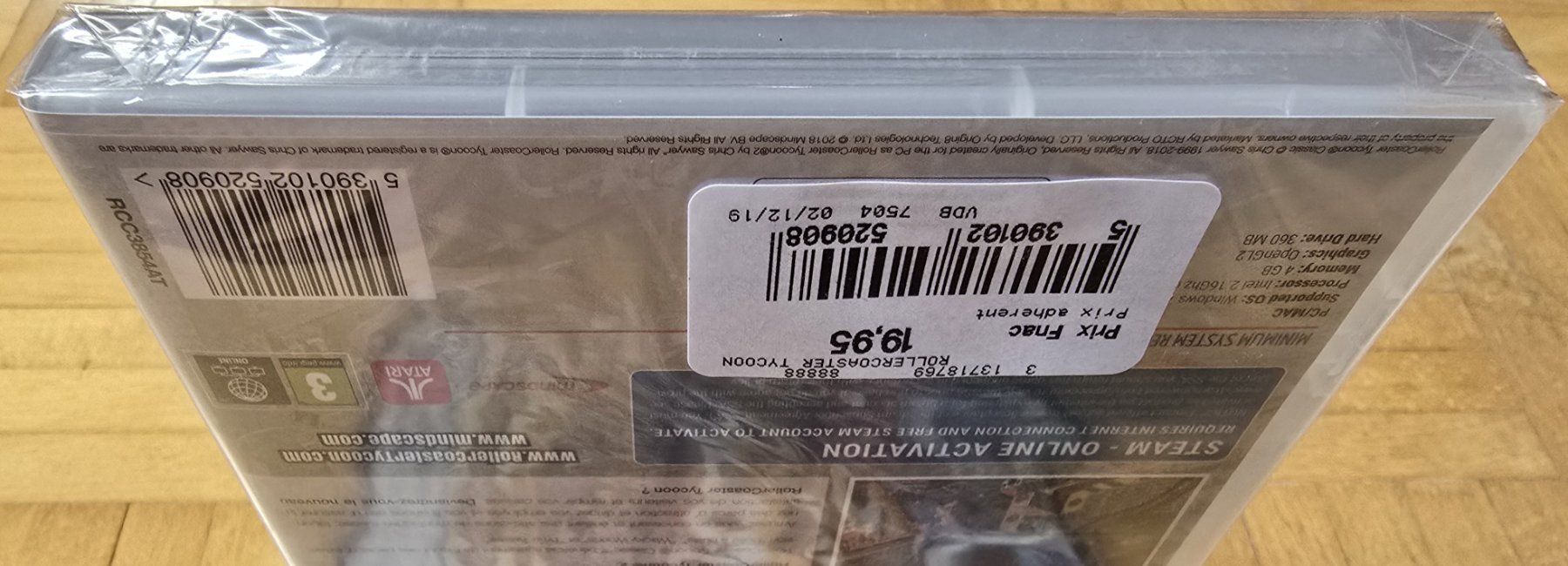 PC : RollerCoaster Tycoon Classic (Blister) (Gebraucht) in Froideville ...