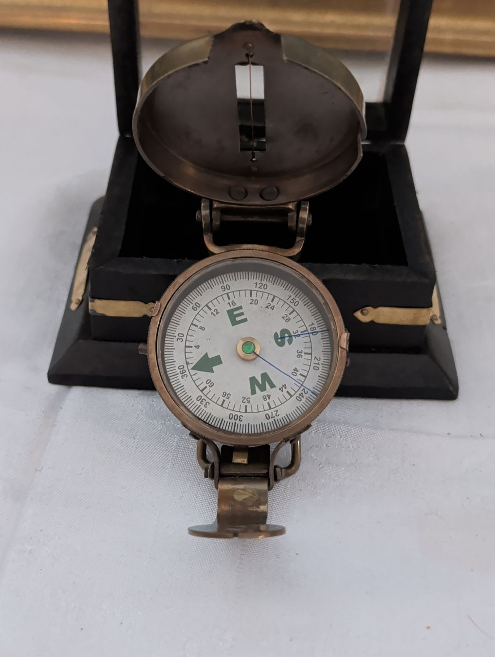 VINTAGE TOP KOMPASS W. OUTWAY & CO LTD 1915 IM ETUI (Gebraucht) in ...