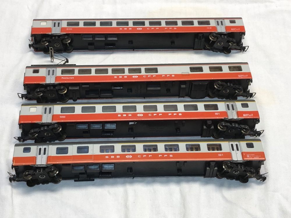 4 Stk. Liliput EW III SBB, Swiss Express DC | Kaufen auf Ricardo