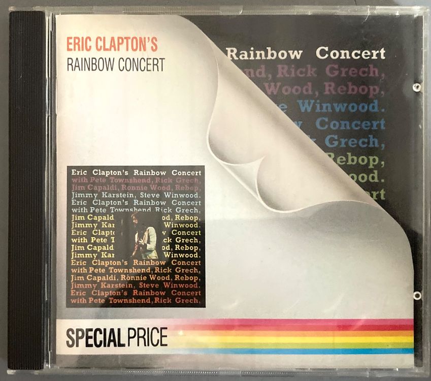 ERIC CLAPTON - ERIC CLAPTON'S RAINBOW CONCERT | Kaufen auf Ricardo
