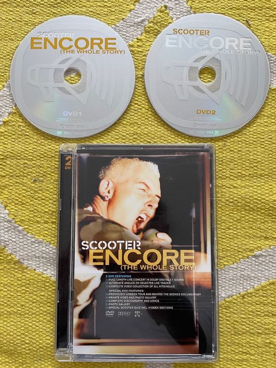 SCOOTER-2DVD ENCORE (THE WHOLE STORY) (Gebraucht) in Rorschacherberg ...