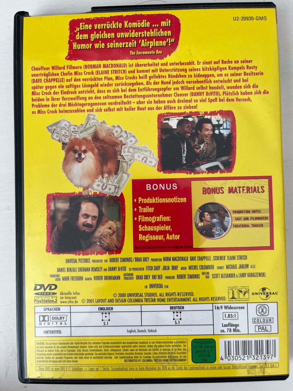 Dumm Gelaufen - Kidnapping für Anfänger (2000), DVD (Neu (gemäss ...