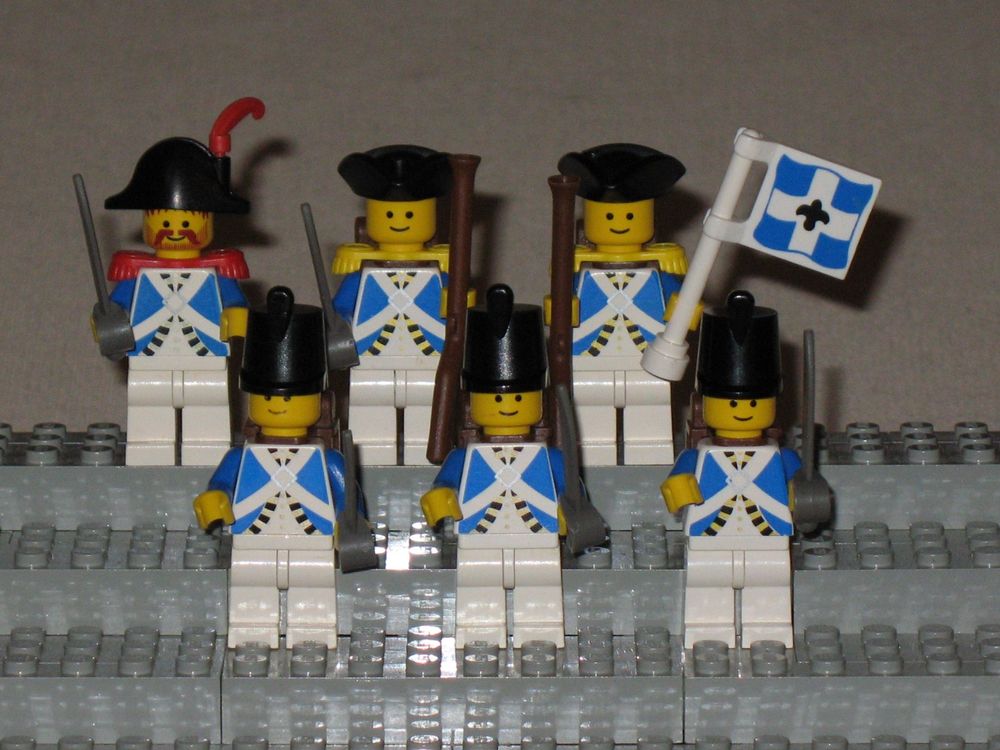 Lego 6 Blauröcke (Gebraucht) in Mettmenstetten für CHF 20 – mit Lieferung auf Ricardo kaufen