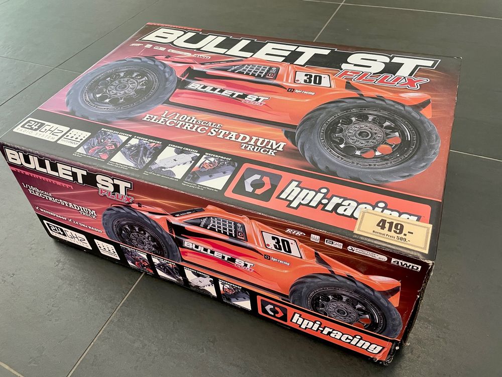 hpi Bullet ST Flux 1:10 Stadium RC Truck | Kaufen auf Ricardo