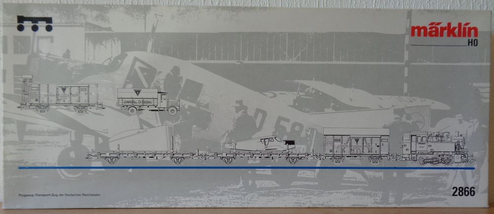 Märklin 2866, Flugzeug-Transport-Set (Junkers), WS, H0 (Gebraucht) in ...