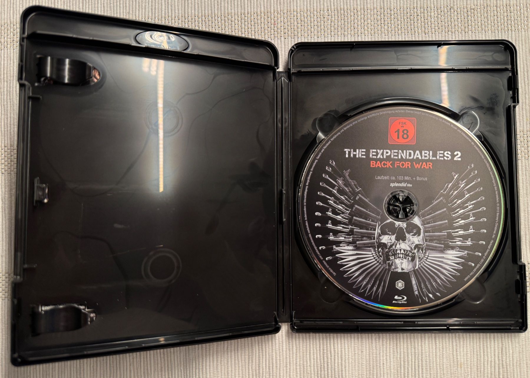 The Expendables 2 - Back for War ( Uncut Edition) Blu-Ray (Gebraucht ...