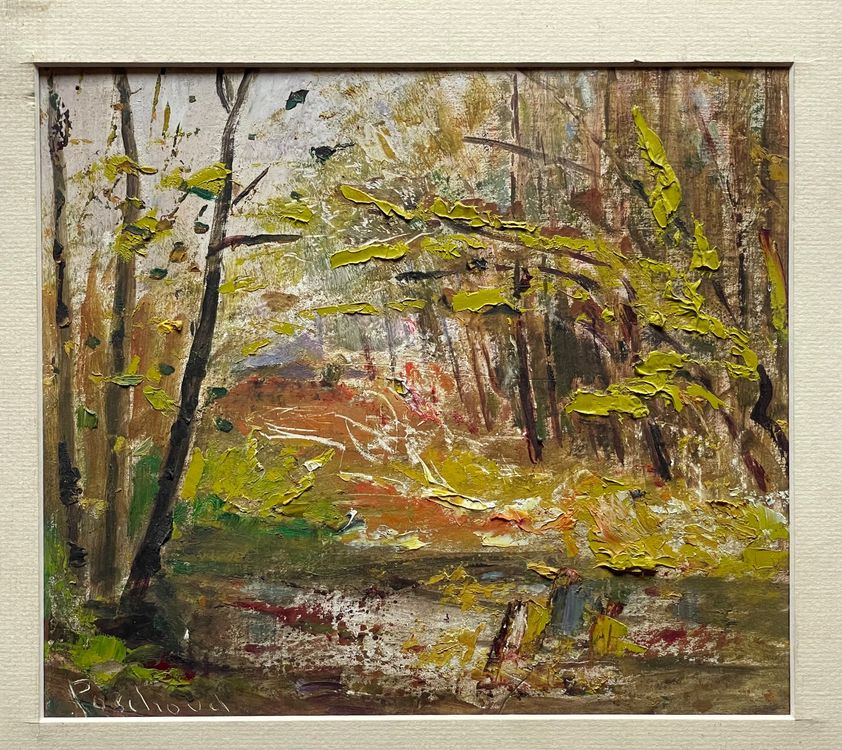 Landschaft Öl auf Platte - signiert - verso datiert (Gebraucht) in Murgenthal für CHF 15 – mit ...