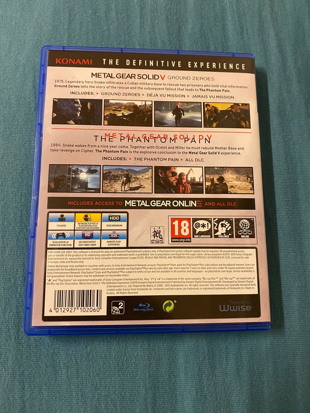 Metal Gear Solid V: The Definitive Experience - PS4 (Neu (gemäss ...