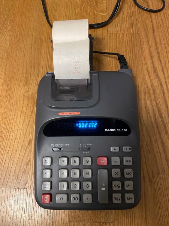 Casio FR-520 (Gebraucht) in Zürich für CHF 5 – mit Lieferung auf ...