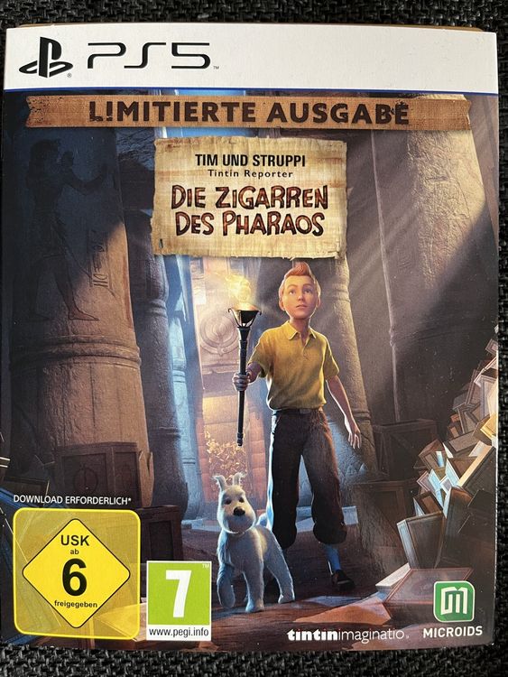 PS5 Tim und Struppi - Die Zigarren des Pharaos (Neu (gemäss ...