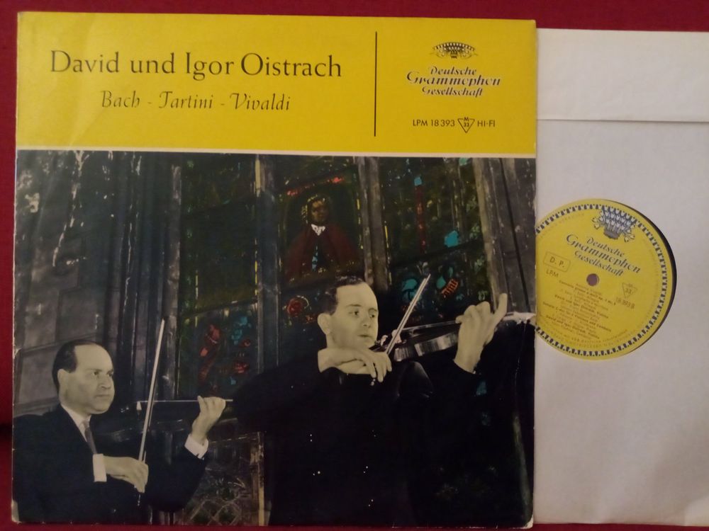 Igor & David OISTRACH: BACH, TARTINI, VIVALDI; LP DGG tulip (Gebraucht) in Möriken AG für CHF 8 ...
