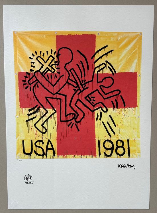 Keith Haring: USA 1981 59/150 (Neu (gemäss Beschreibung)) in Meilen für CHF 55 – mit Lieferung ...