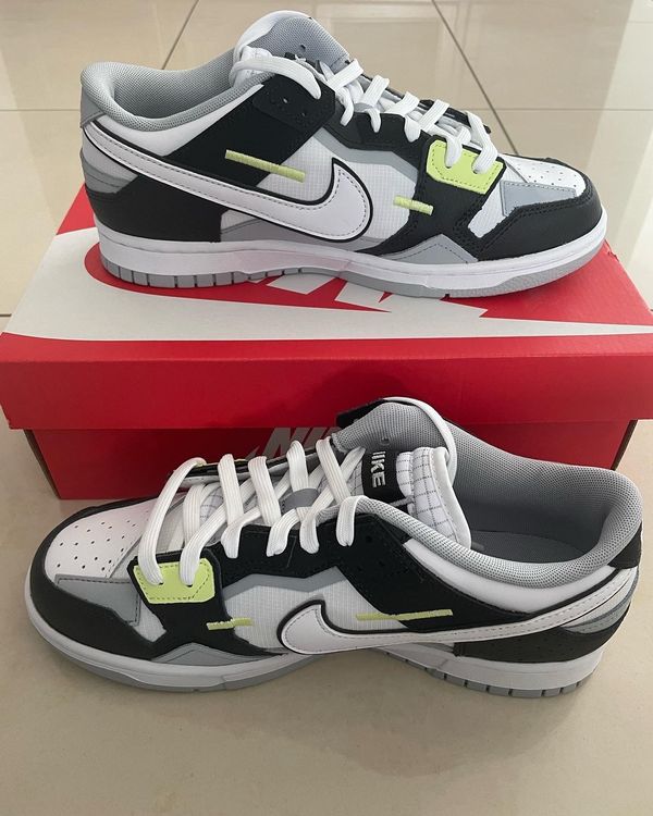 Nike Dunk Low Scrap Wolf Grey Grösse 42 (Neu und originalverpackt) in ...