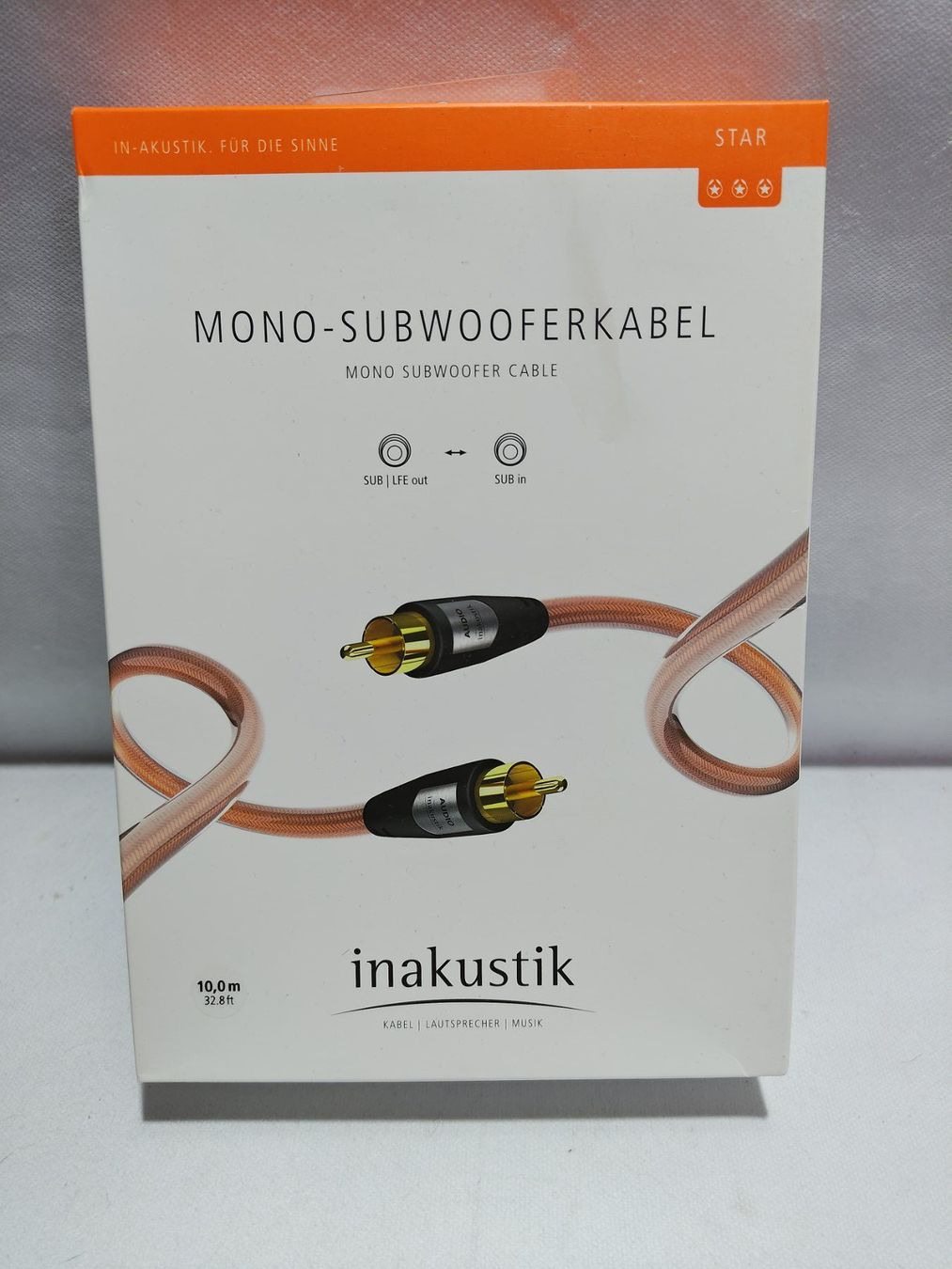 Câble caisson de basse inakustik 10m neuf | Kaufen auf Ricardo