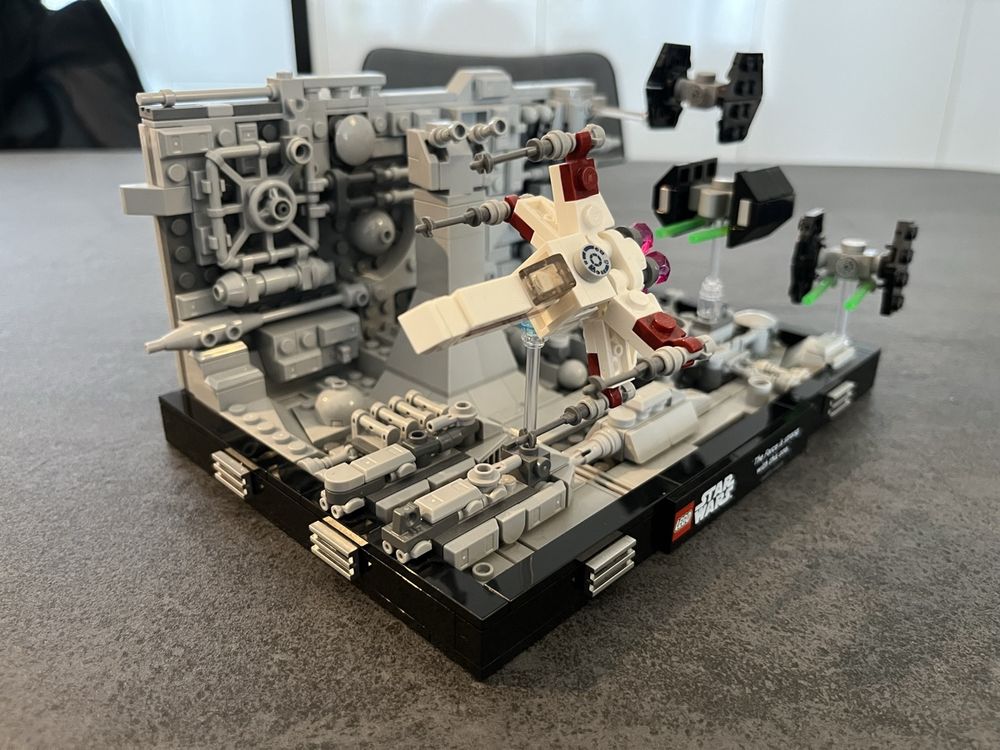 Lego Star Wars Death Star Trench Run Diorama 75329 (Gebraucht) in ...