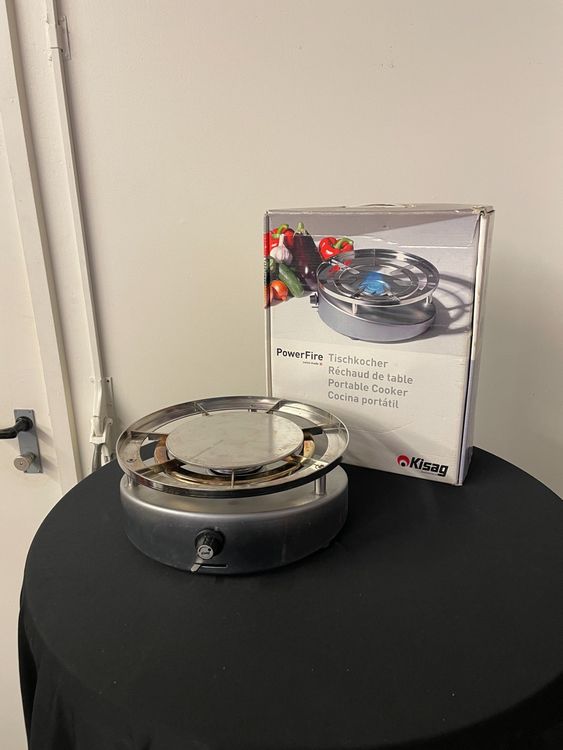 KISAG POWERFIRE Tischkocher (Tischkocher) mit Extras (Gebraucht) in Zwillikon für CHF 110 – mit ...