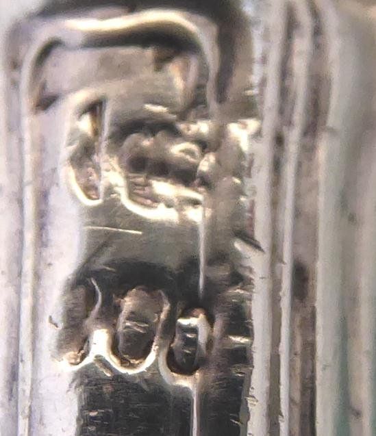 Wurst Gabel Griff 800 Silber Vorderteil Stahl Deutschland (Gebraucht ...