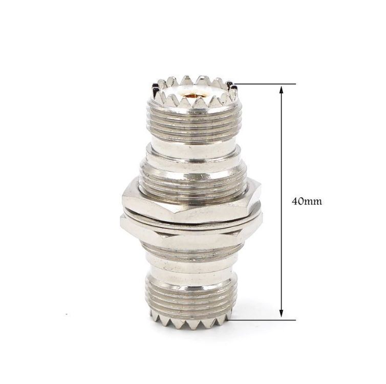 CB-/HAM PL-259 SO-239 Weibliche zu UHF (Neu und originalverpackt) in St ...