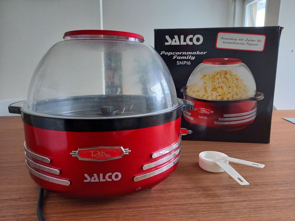 Popcorn-Maschine: Salco Popcornmaker Family | Kaufen auf Ricardo