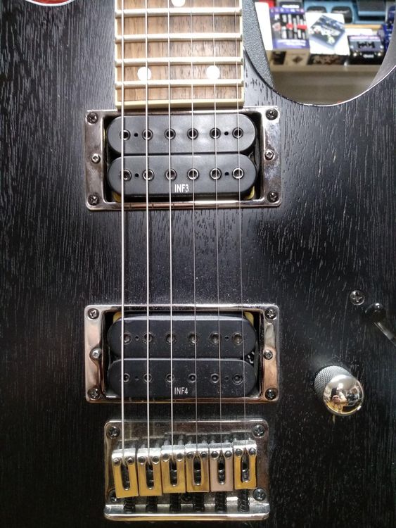 Ibanez RG 321 MH Black with Famous Ibanez Infinity Pick Up! (Gebraucht ...