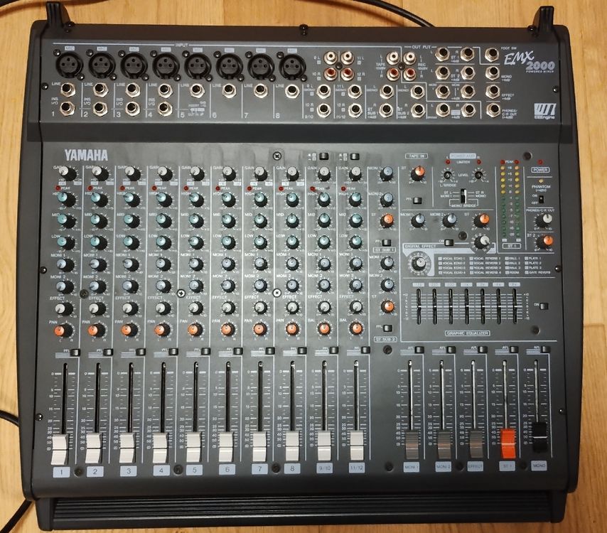 Powermixer YAMAHA EMX2000 in perfektem Zustand (Gebraucht) in Nidau für ...