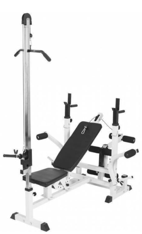 Weight bench universal multi-gym home gym set incl. weights | Kaufen ...