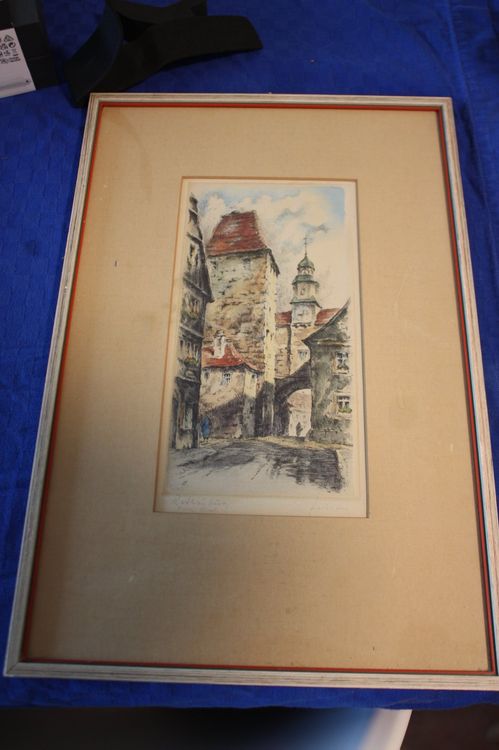 Originale Radierung Signiert | Kaufen auf Ricardo