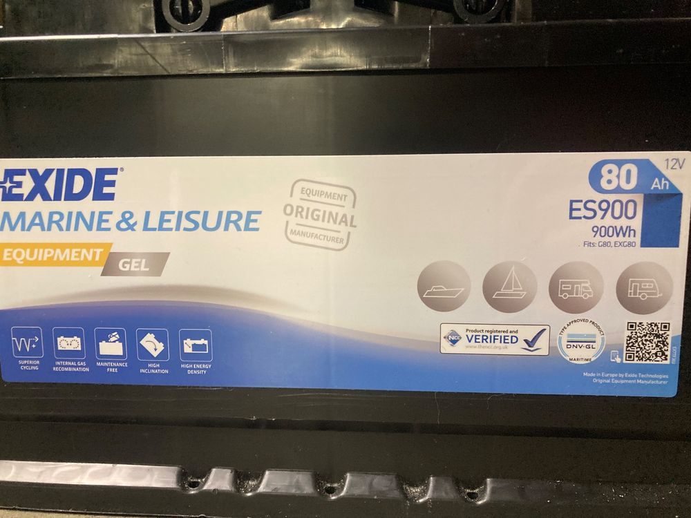 Exide ES900 Equipment Gel 80Ah Batterie | Kaufen auf Ricardo