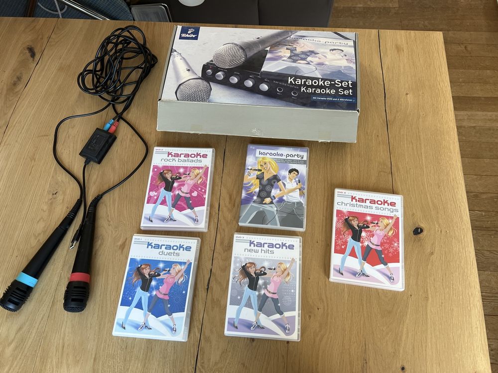 Karaoke Set mit 5 CDs (Gebraucht) in Steckborn für CHF 19 – nur ...