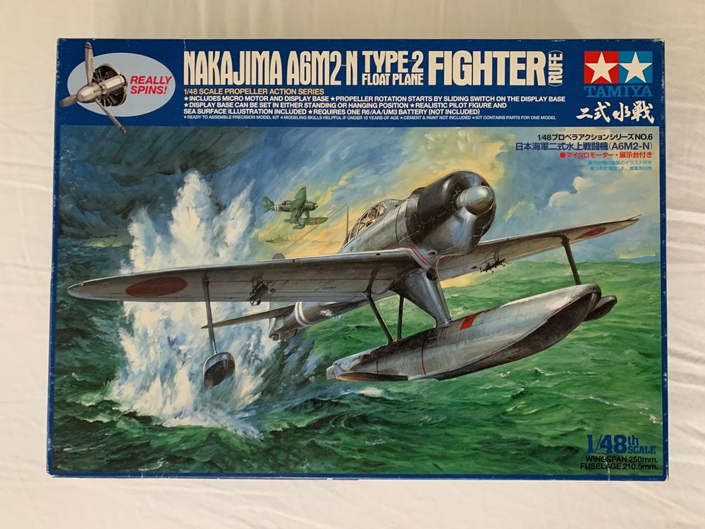 Tamiya 1/48 Nakajima A6M2-N Rufe Floatplane #61017 | Kaufen auf Ricardo