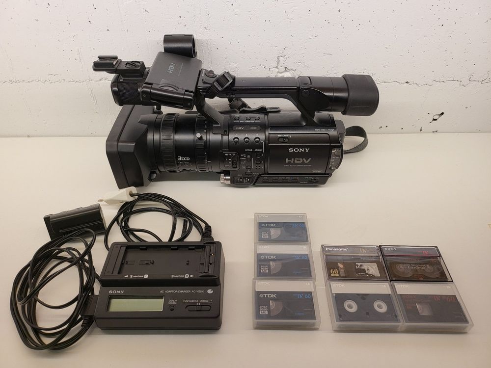 Sony HVR Z1: HDV Camcorder mit NEUEM TAPE MECHANISMUS (Gebraucht) in ...