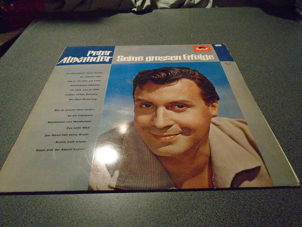 Schallplatte Peter Alexander, Seine grossen Erfolge (Gebraucht) in Zürich für CHF 3 – mit ...