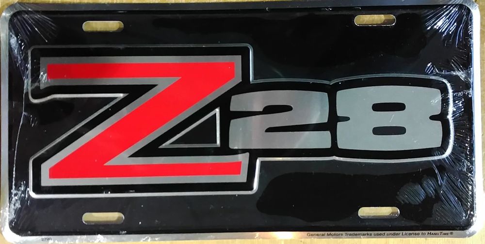 License Plate Nr.Sch.CHEVROLETCAMARO Z28 (Neu und originalverpackt) in ...