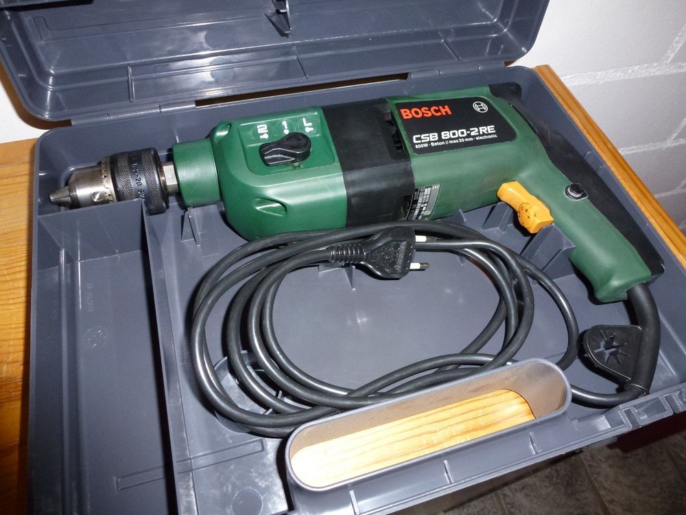 Bohrmaschine Bosch CSB 800-2RE/800W-Beton∅ max 20mm | Kaufen auf Ricardo