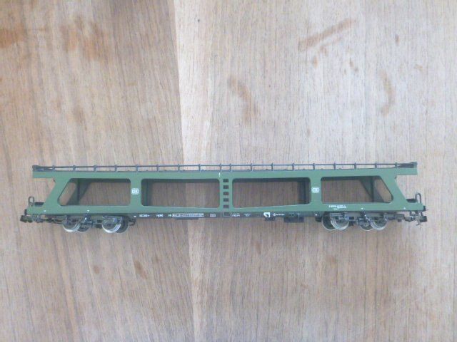 Märklin grüner Autotransporter Wagon, H0 (Gebraucht) in Neu St. Johann ...