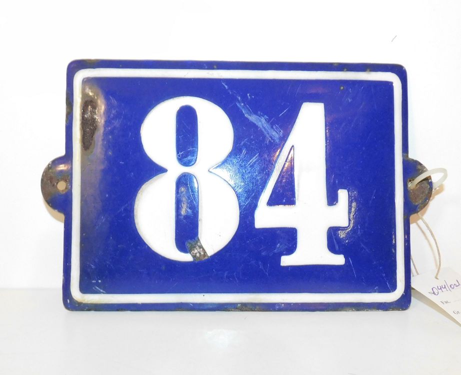 Email Hausnummer Schild antike Hausnummer 84 (Gebraucht) in Sursee für ...