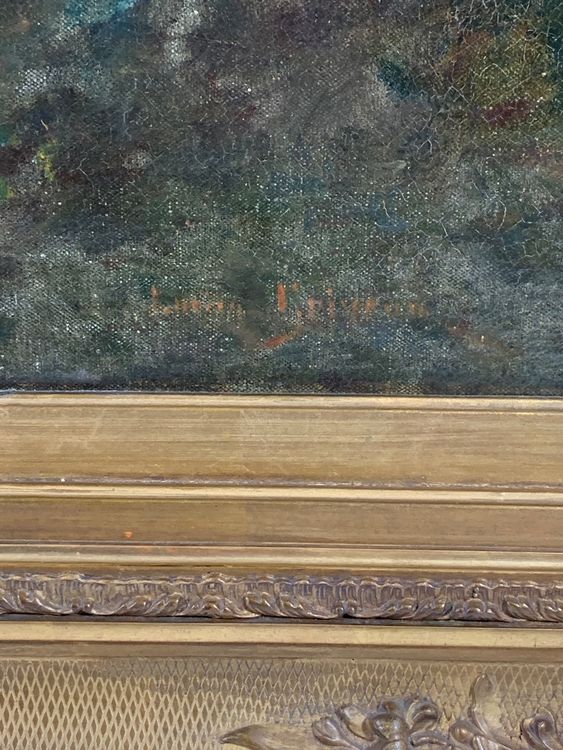 Lucien Griveau (1858-1923) grosses Gemälde (Gebraucht) in Root für CHF ...