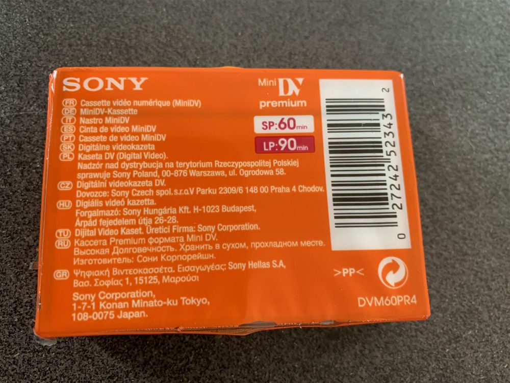 SONY DV premium 60min / LP:90 Mini DV (Neu (gemäss Beschreibung)) in ...