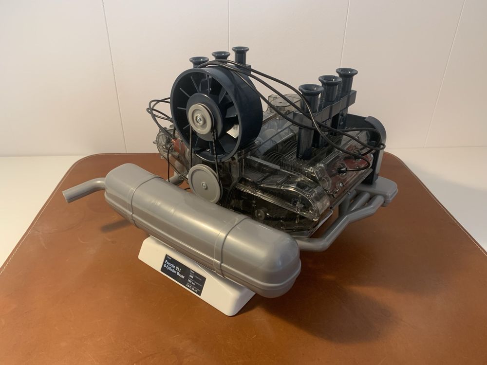 FRANZIS Porsche 6-Zylinder-Boxermotor Bausatz 1:4 (Gebraucht) in ...