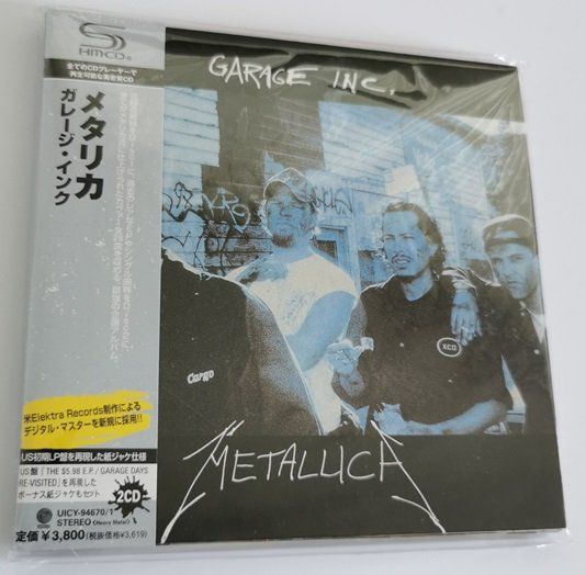 Metallica – Garage Inc. (2 CD, remastered, Cardboard Sleeve) (Neu und ...