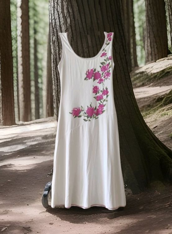 BLUMARINE Sommer Traum in Weiss Kleid Robe Dress Gr.38 (Gebraucht) in ...