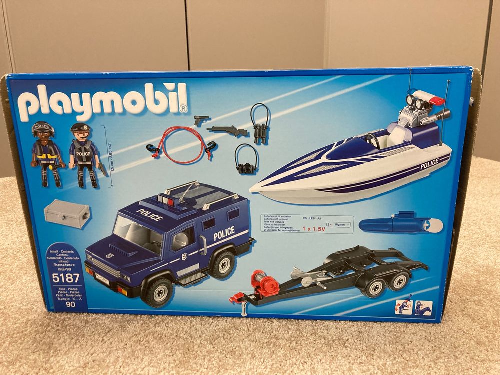 Playmobil City Action 5187 Polizei Truck (Gebraucht) in Richterswil für ...