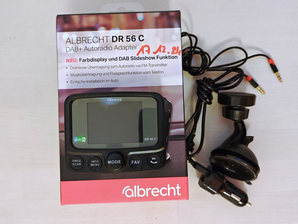 DAB+ Autoradio Albrecht DR 56C (Gebraucht) in Rupperswil für CHF 79 ...