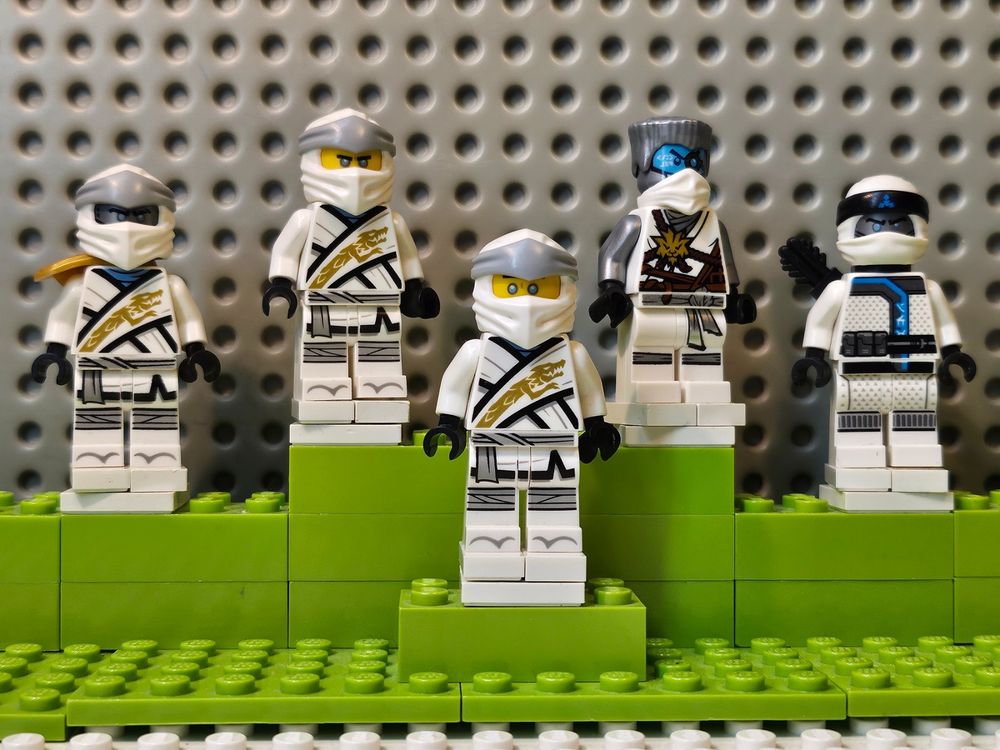 5 Lego-Figuren Ninjago, njo393, njo616, njo266, njo494... (Gebraucht ...