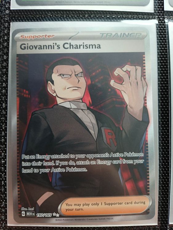 Giovannis Charisma Full Art - Pokemon 151 (Gebraucht) in Altstätten SG ...